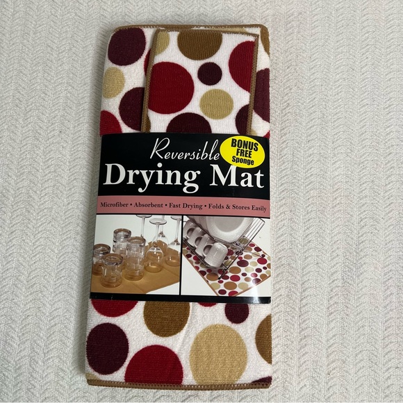 ritz | Kitchen | Ritz Multicolor Reversible Drying Mat With Bonus ...